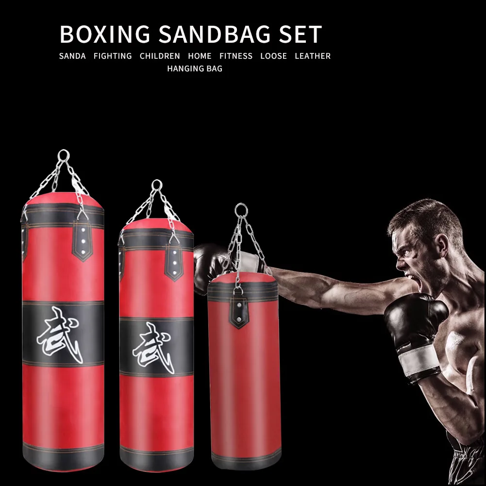 Sac de frappe,Sac de boxe thaïlandais, sac de sable Muay avec gants ...