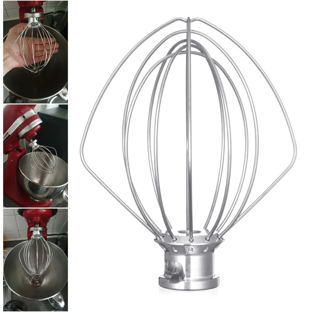 Stainless Steel Balloon Wire Whip Mixer Head Eggs Cream Flour Cake ...