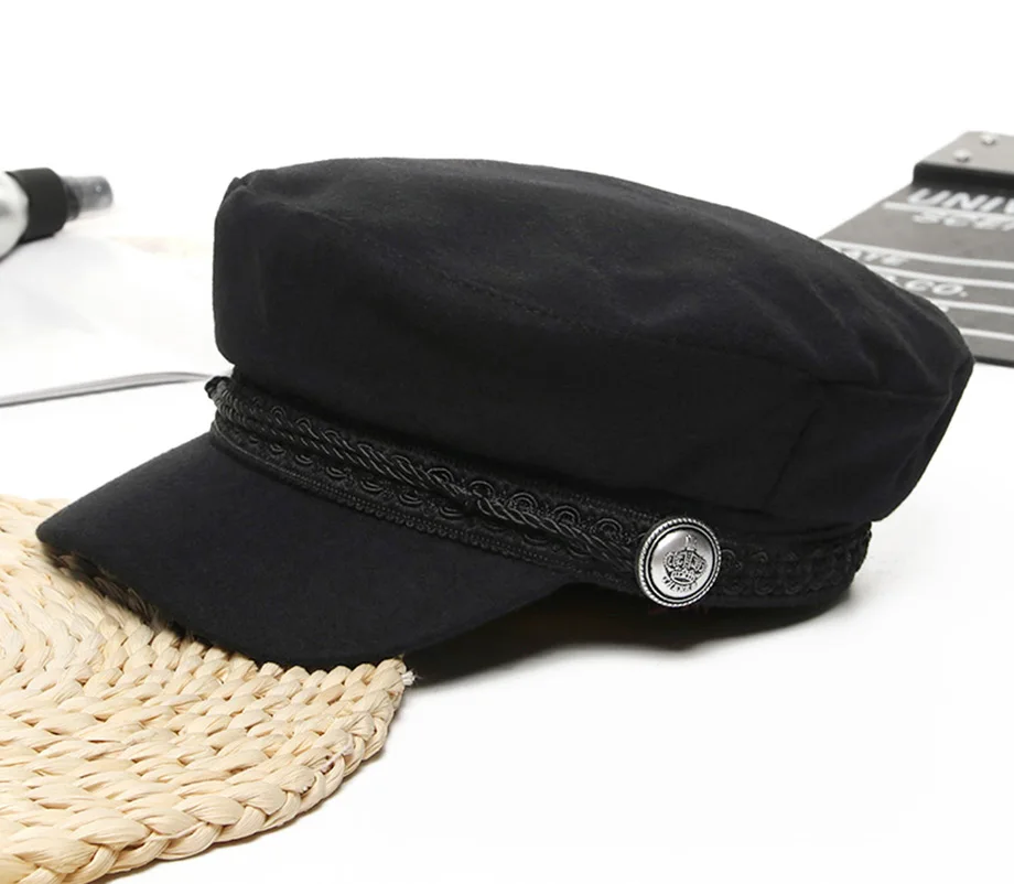 Sombreros de lana estilo francés para mujer sombrero de lana estilo ...