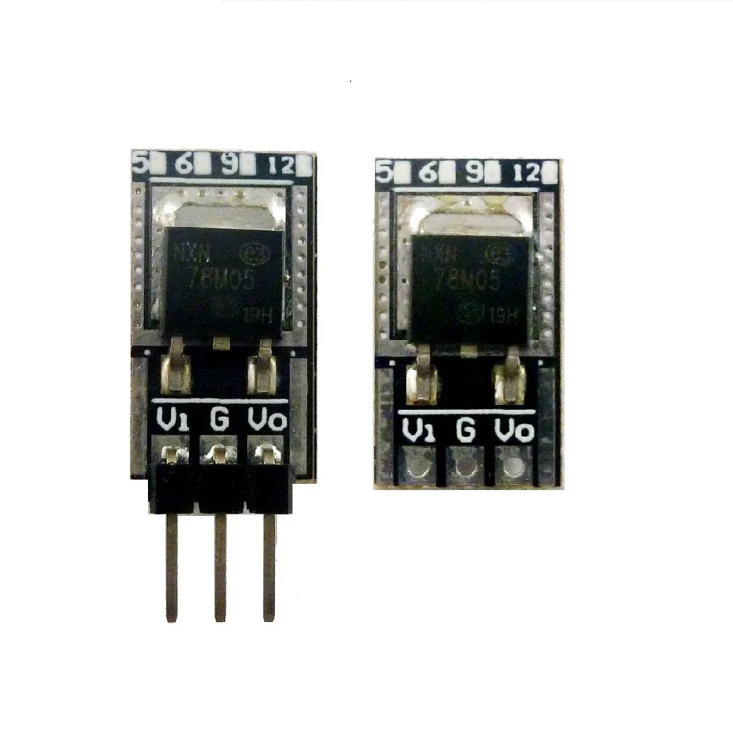 2x 78M05 7806 L7809 LM7812 three-terminal positive regulators Module ...