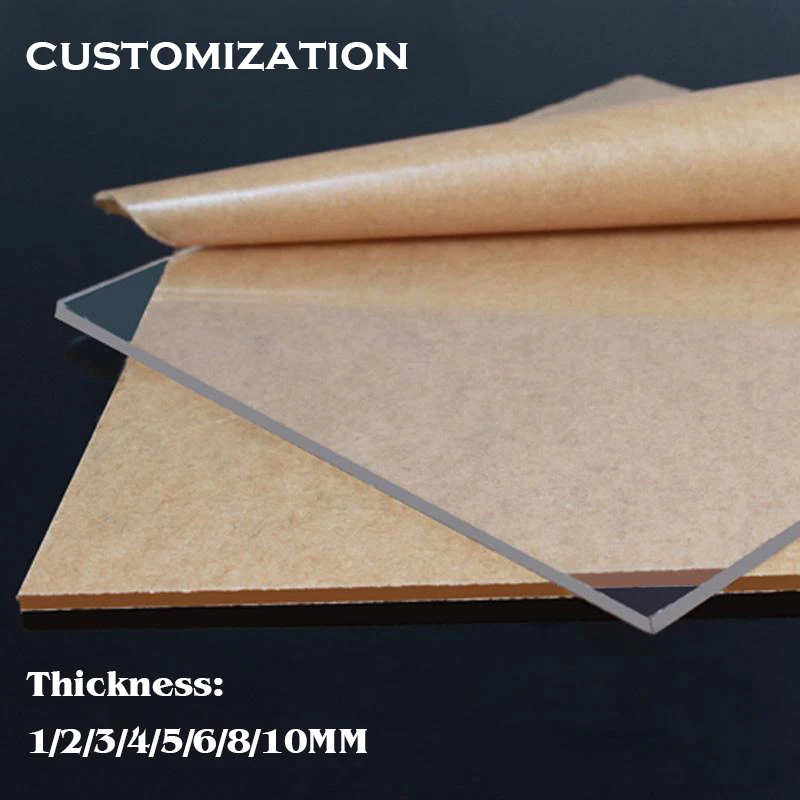Acrylic Sheet Transparent Plastic Plate Processing Custom Manual DIY ...