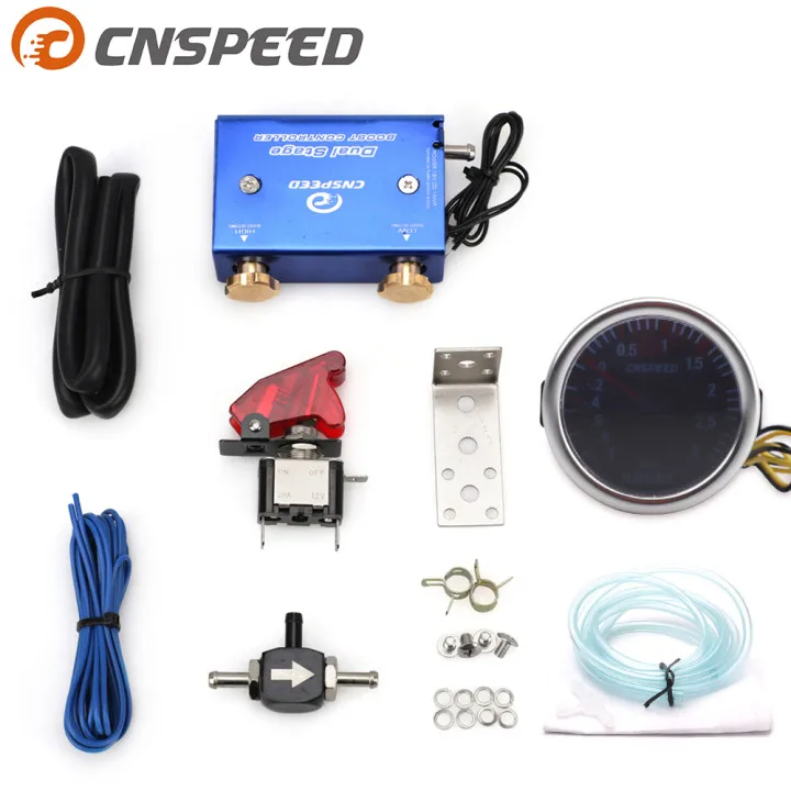 2" 52mm Universal Car Auto LED 12V Turbo Boost Gauge PSI & BAR Pointer ...