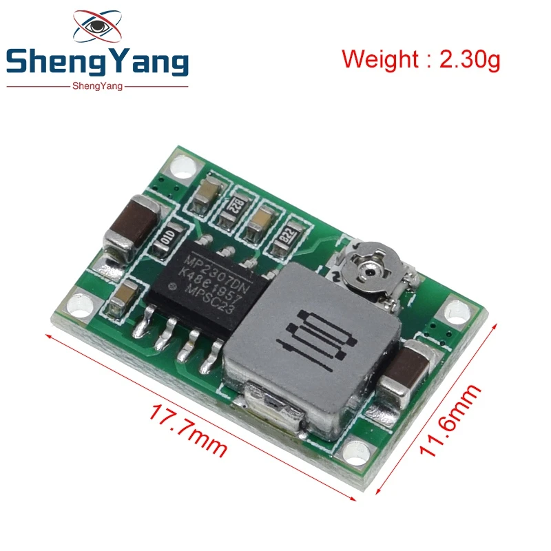 1pcs Shengyang Mini360 Dc-dc Buck Converter Step Down Module 4.75v-23v ...