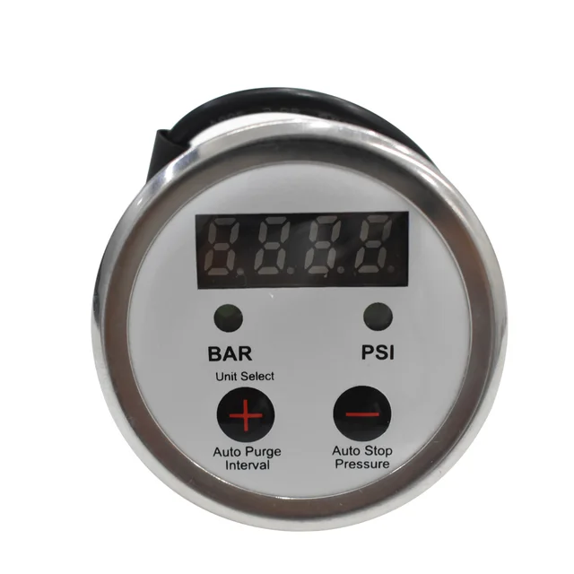 Digitális Nyomásmérő M12*1.25 Szál Levegő Manométer Pcp Légkompresszor ...