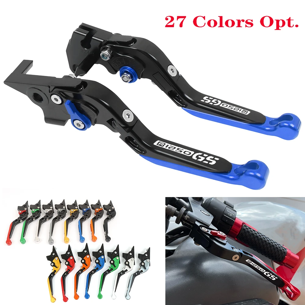 Motorcycle Cnc Adjustable Folding Extendable Brake Clutch Levers For ...