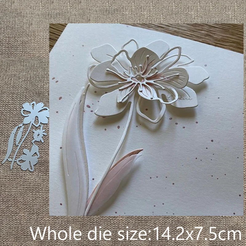 XLDesign Craft Metal Cutting Dies stencil mold flowers decoration ...