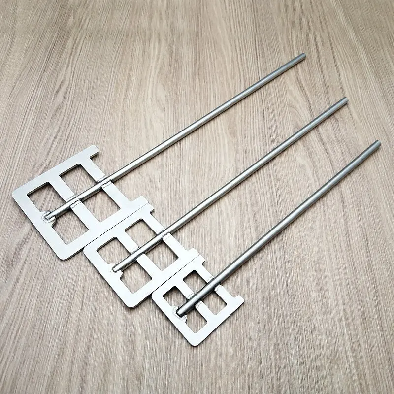 1pc Lab Stainless Steel Frame Agitatori Paddle with Leaf-width 40mm to ...