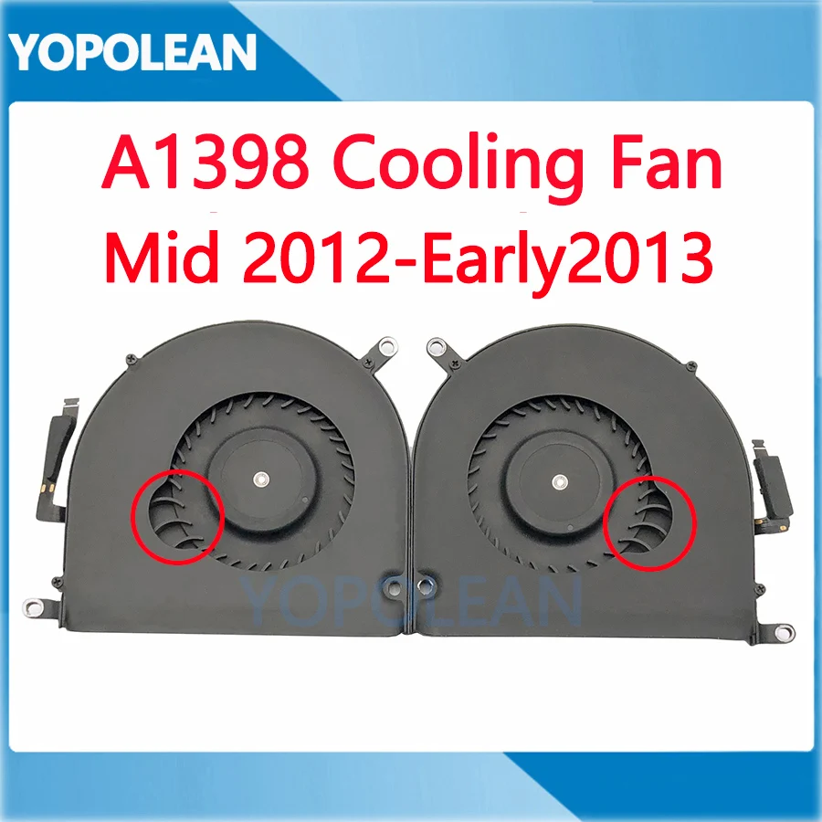 Original A1398 CPU Cooling Fan For Macbook Pro Retina 15" A1398 Cooler ...