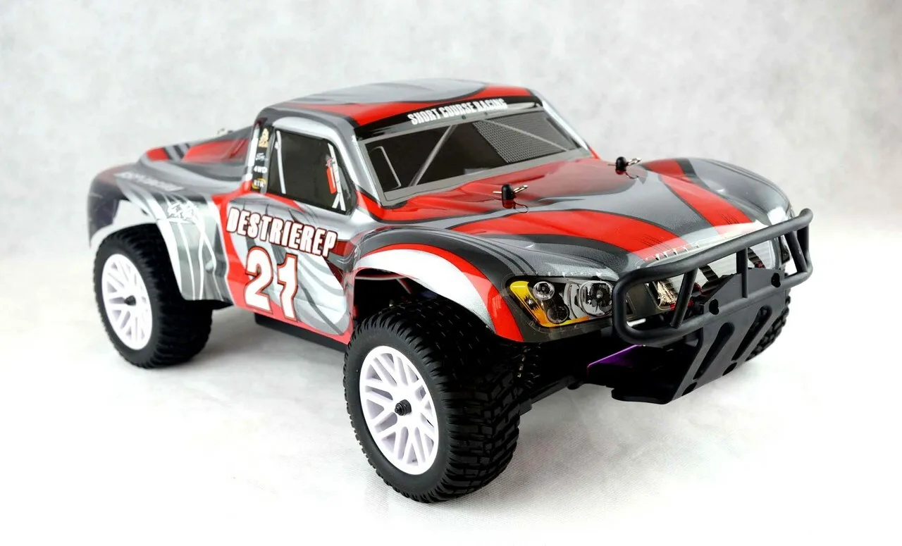 HSP 94170 1:10 2.4GH 4WD RC ไฟฟ้ารถบรรทุก Off Road SUV RC540แปรงมอเตอร์ ...