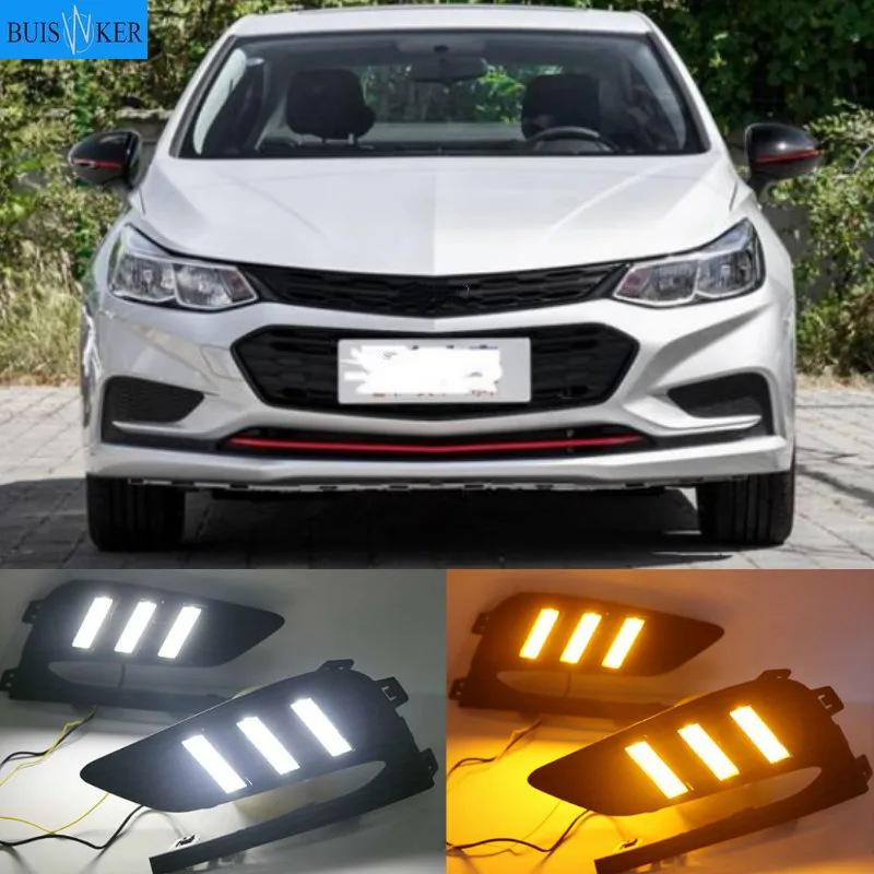 2-uds-DRL-para-Chevrolet-Cruze-2016-2017-2018-luces-de-circulaci-n ...
