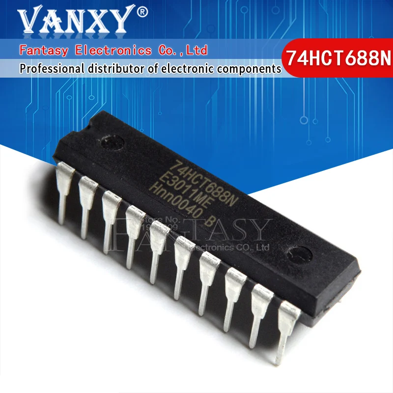 5pcs 74HCT688N DIP20 74HCT688 HD74HCT688P CD74HCT688E MM74HCT688N ...