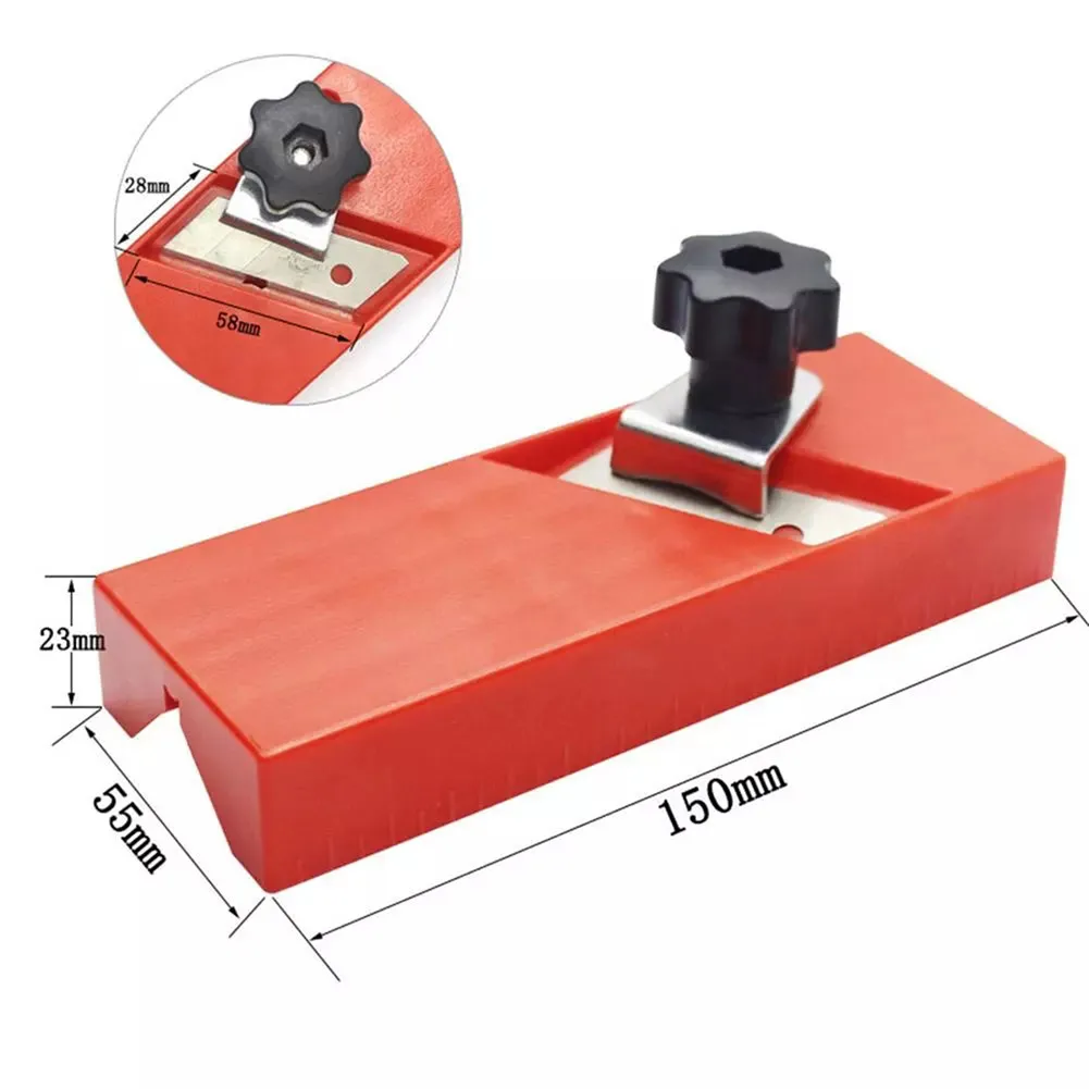 Ct1 Adhesive Chamfer Plane, Wood Chamfer Plane With 7 Cutter Heads Palm ...