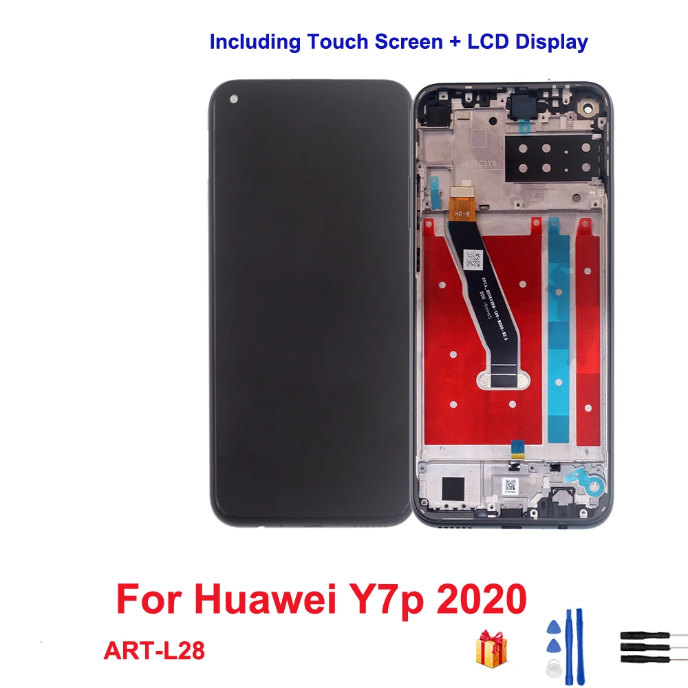 Original For Huawei Y7p 2020 LCD Display Touch Screen With Frame ...
