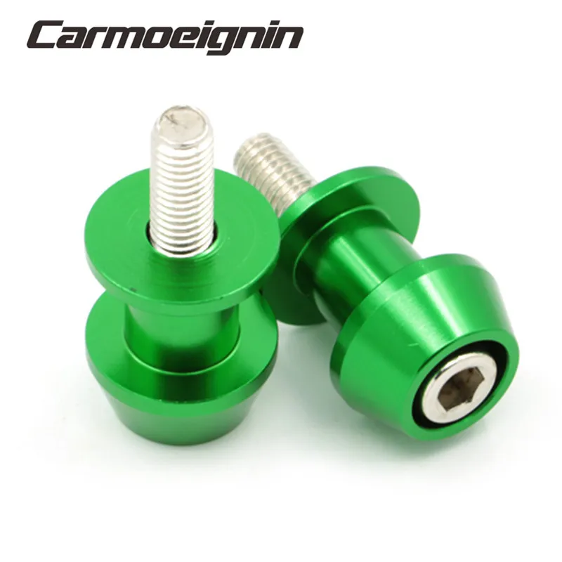 2pcs 8mm Motorbike CNC Swingarm Swing Arm Spools Sliders For Suzuki GSX ...