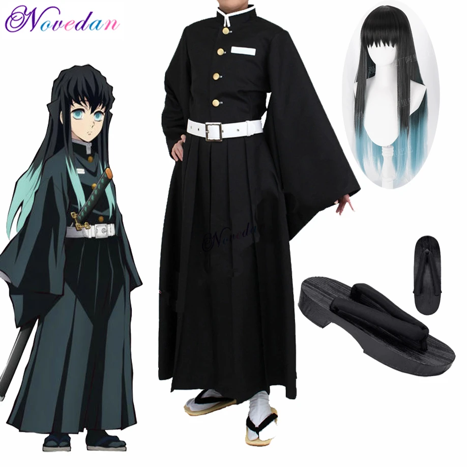 Disfraz de Demon Slayer para hombres, Cosplay de Anime, Kimetsu no ...