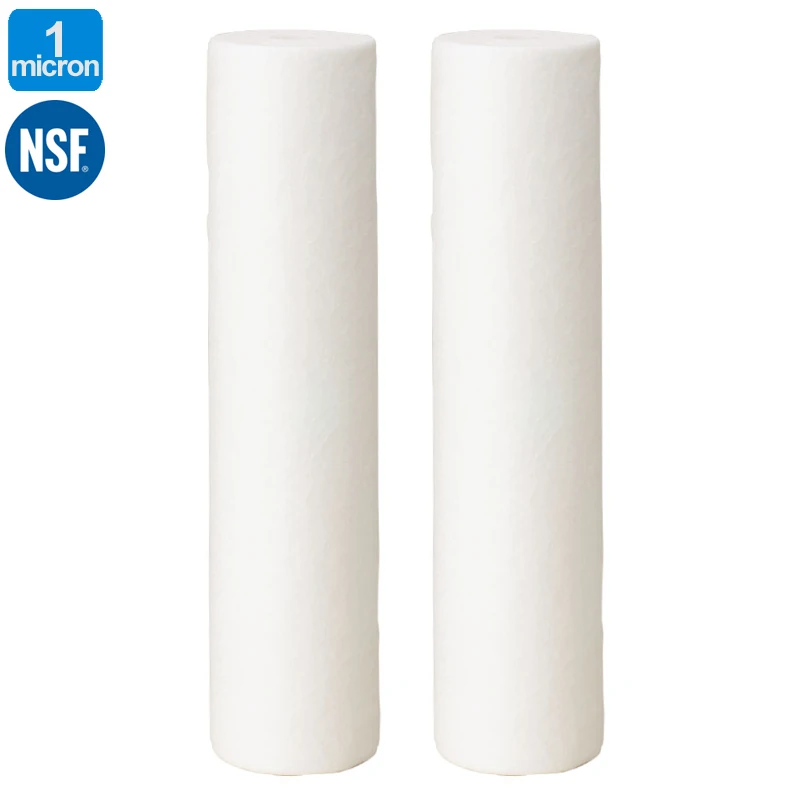 4.5" x 20" Polypropylene Sediment Water Filter Cartridge 25 micron to ...
