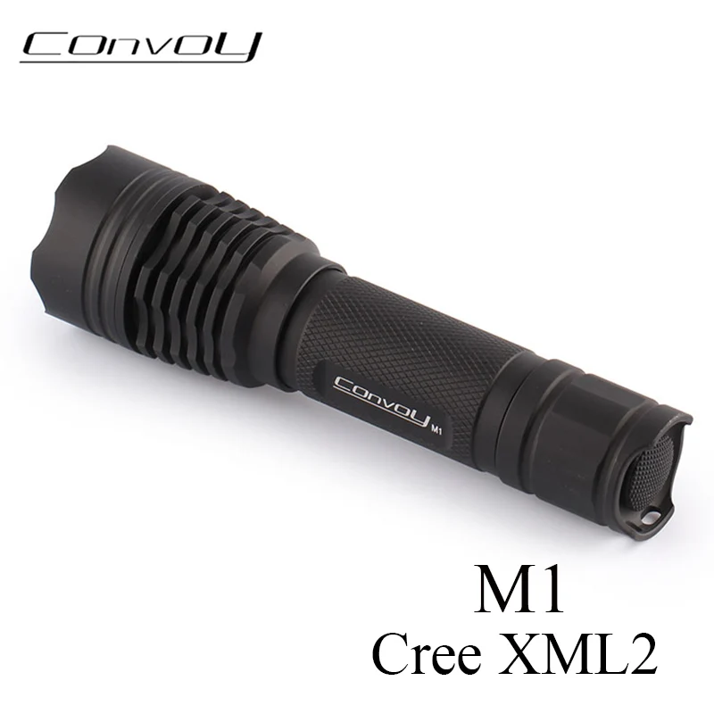 Linterna LED Flashlight Convoy M1 Cree XM-L2 Torch Light Tactical ...