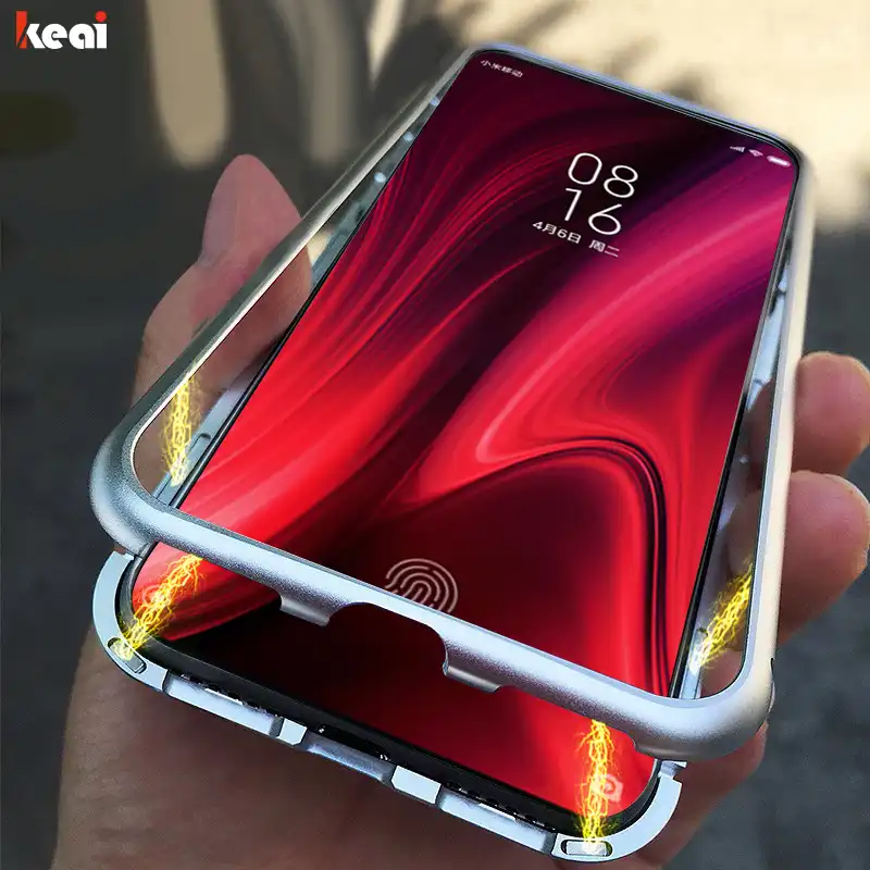 Double sided Magnetic Full Cover Protector Case for Xiaomi Mi A3 ...