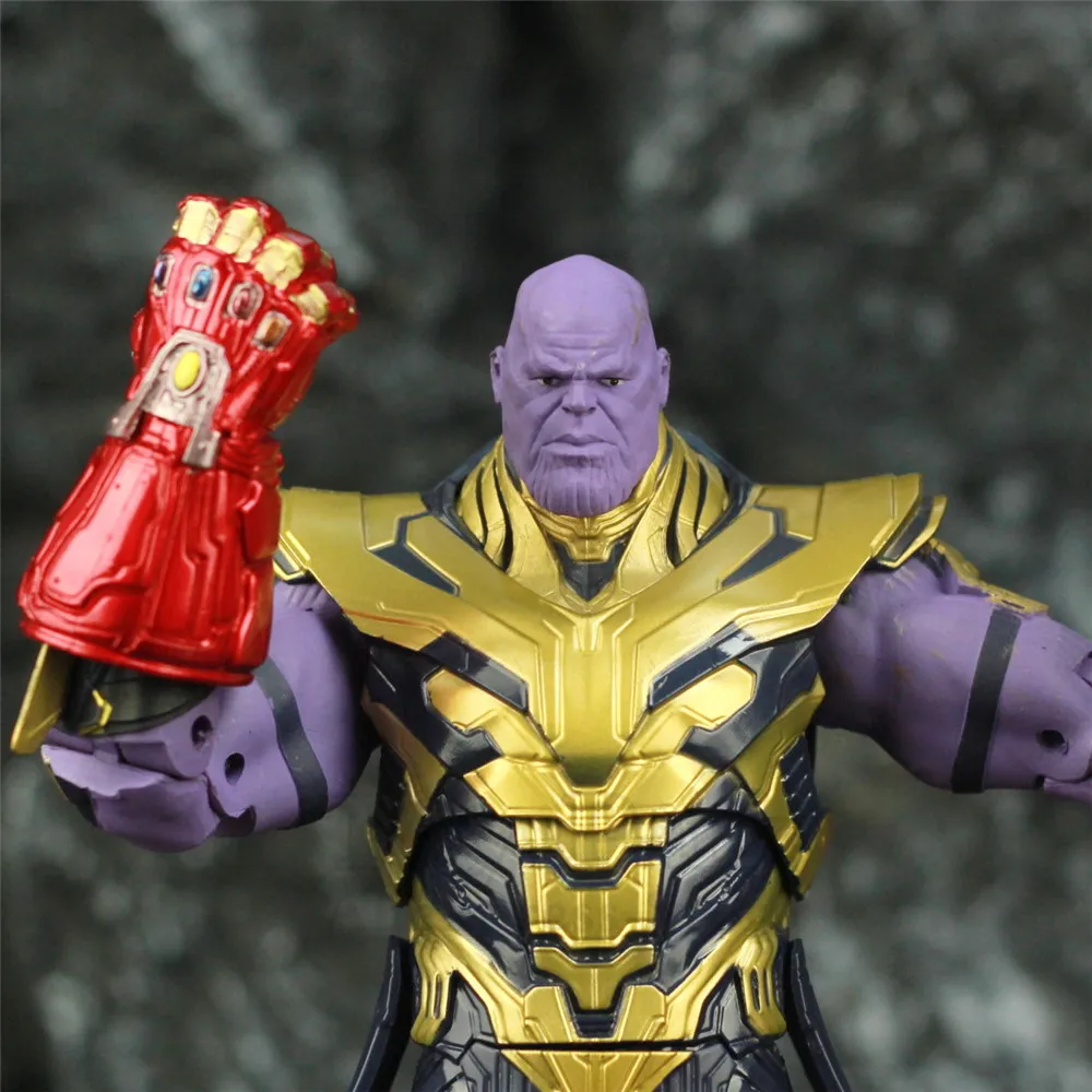 ZD Toys Marvel Avenger Endgame 8" Thanos 2019 Movie 20cm Action Figure ...