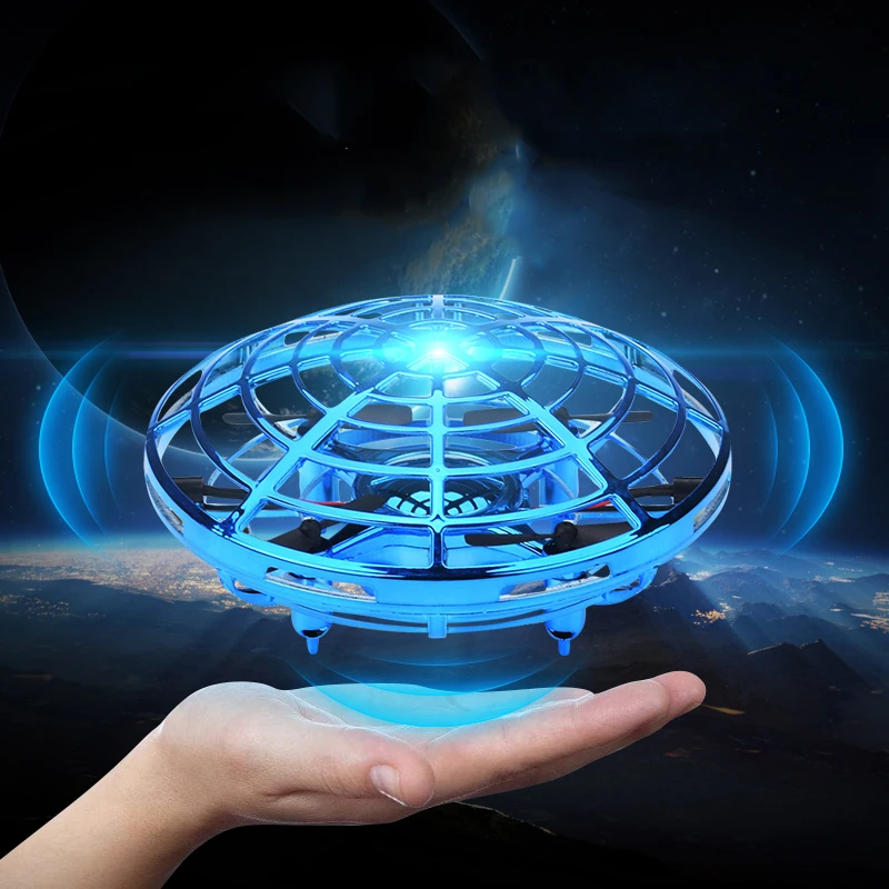 Flying Ball Led Luminous Ufo Drone Anti-collision Flight Balls Magic ...