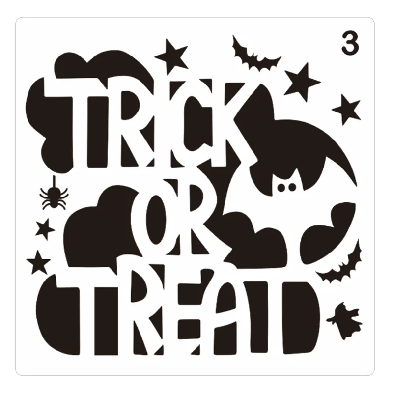 Trick Or Treat Printable Stencil
