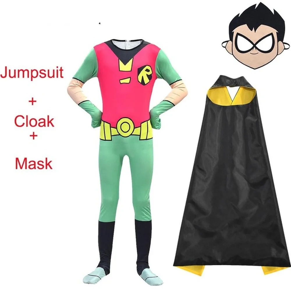 Robin Costume For Girls Kids