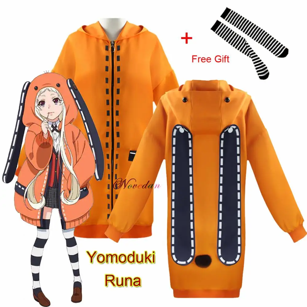 Rune Yomozuki Runa Cosplay Costume Anime Kakegurui Compulsive Gambler ...