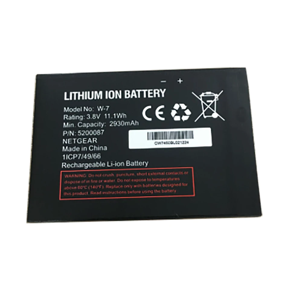 W-7 2930mah/11.1wh Li-ion Battery W7 For Netgear Sierra Aircard 790s ...