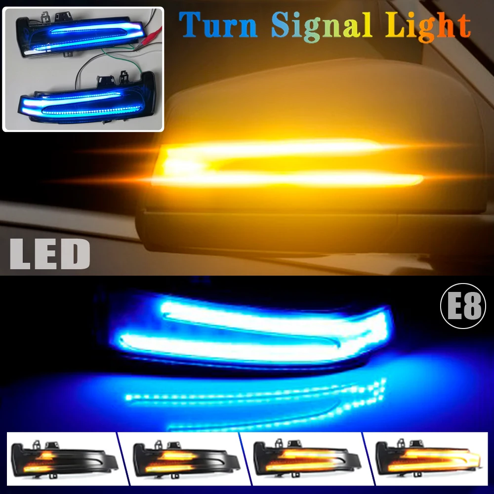 2pcs-Dynamic-LED-Turn-Signal-Light-Mirror-Indicator-Blinker-For ...