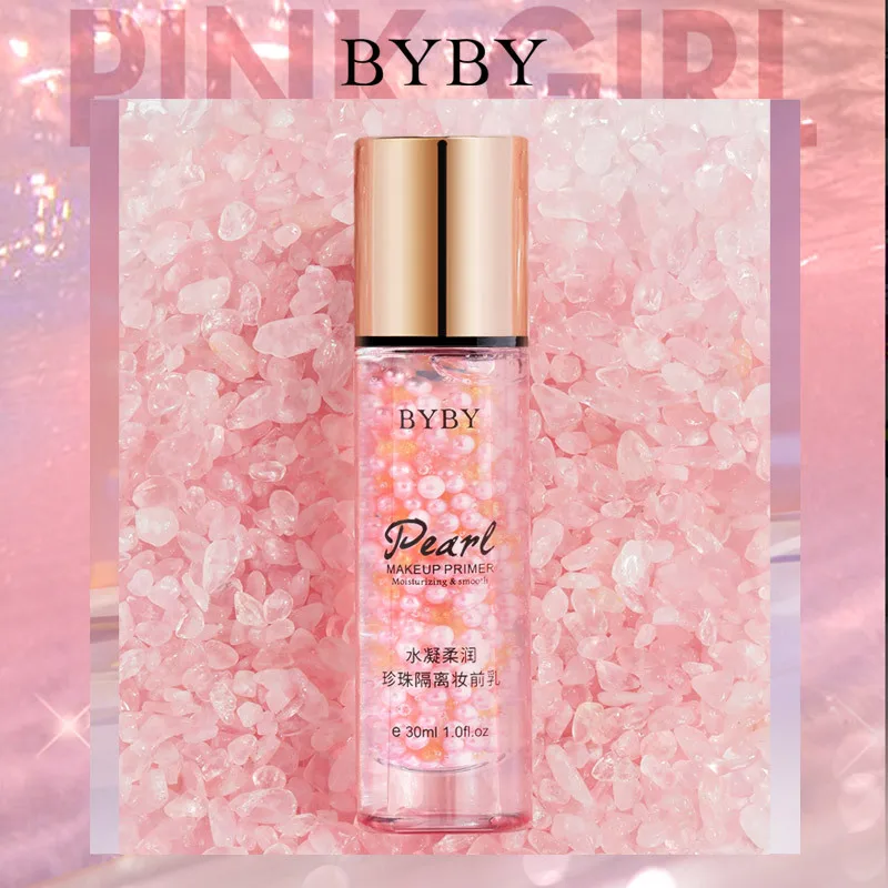 New Tri color pearl isolation makeup cream can brighten skin for a long ...