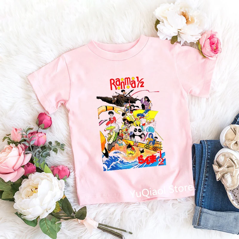 Ranma 1 2 Shirt | Shirt Child Ranma | Ranma 1 2 Clothes | Ranma Girl ...