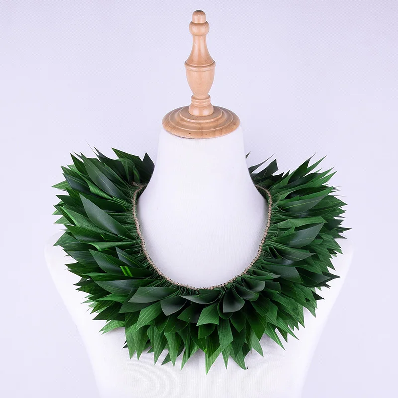 25pcs-lot-Artificial-Ti-Leaves-Handmade-Braiding-Tongan-Style-Kahoa-Lei ...