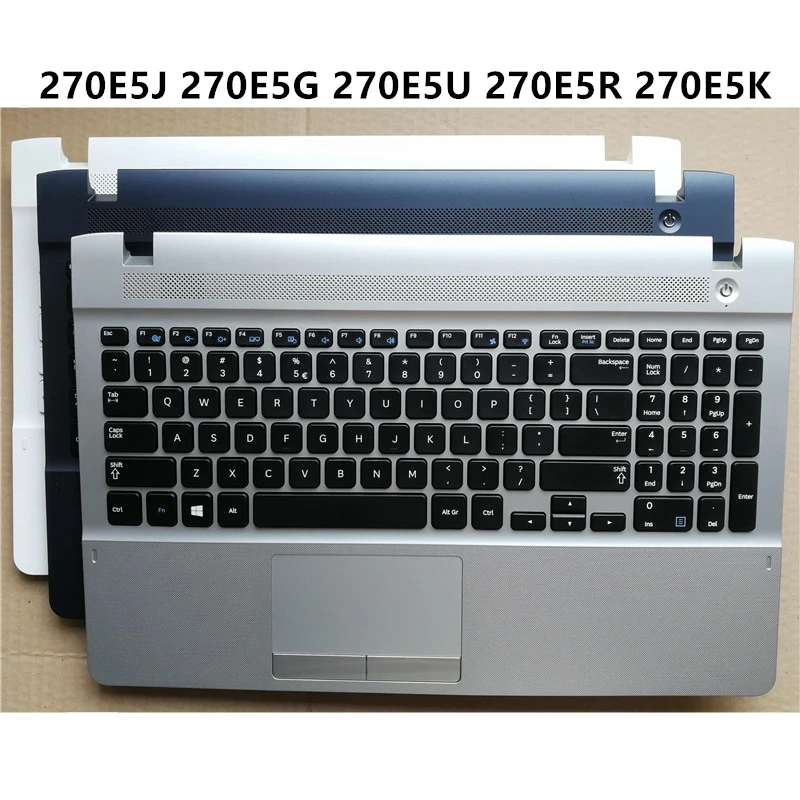 Novo portátil para samsung np 270e5j 270e5g 270e5u 270e5r 270e5k multilingue com teclado e ...