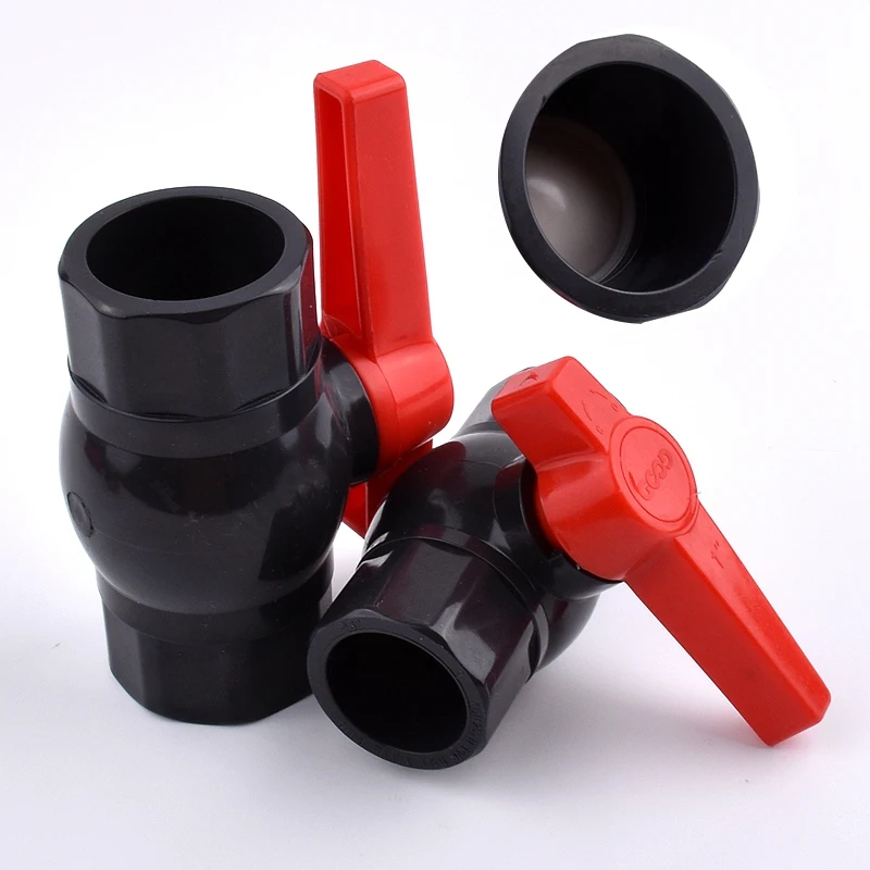 1pc I.d 20~50mm Pvc Pipe Thickened Octagon Socket Ball Valve Coupler ...