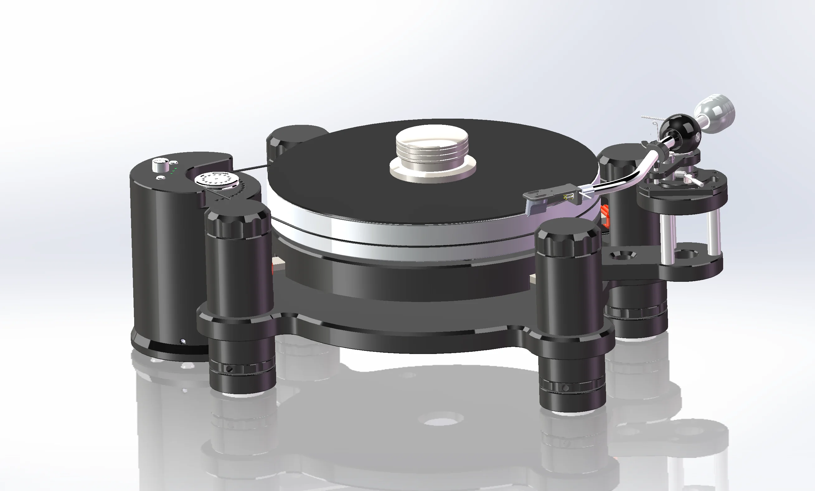Amari LP turntable LP 22s magnetic suspension PHONO Turntable with tone ...