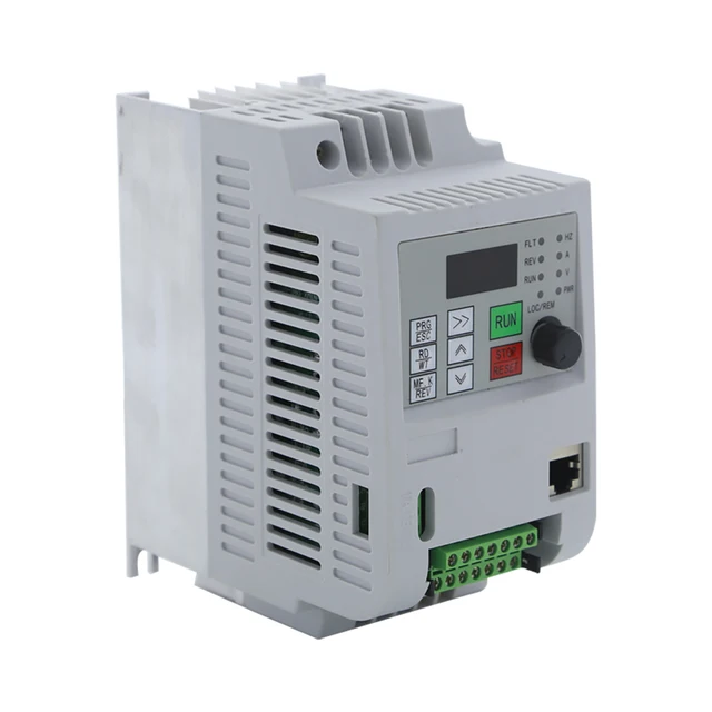 HOT! 0.75KW/1.5KW/2.2KW/4KW Frequency inverter Output 3-Phase VFD Frequency Converter Adjustable ...