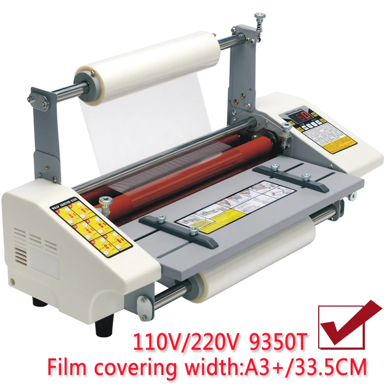 A3 Hot Cold roll laminating machine Four Rollers Laminator laminator ...