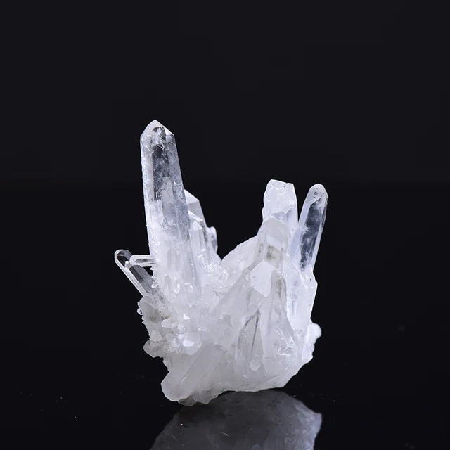1PC Natural White Crystal Cluster Quartz Crystal Health Healing Reiki ...