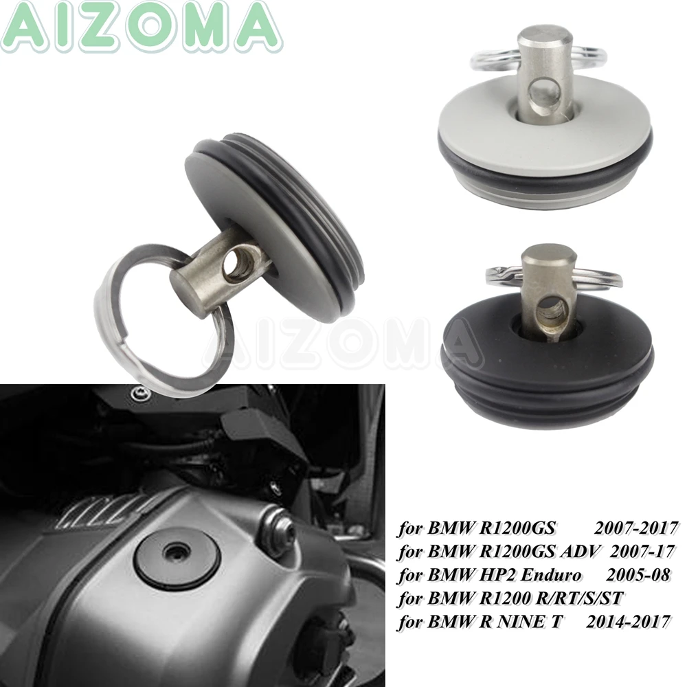 Tapa de llenado de filtro de aceite de motor de motocicleta para BMW ...