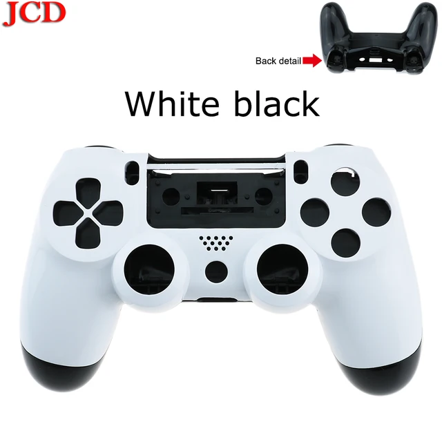 JCD New for PS4 V1 Controller Custom Clear Housing Shell Cover for PS4 ...