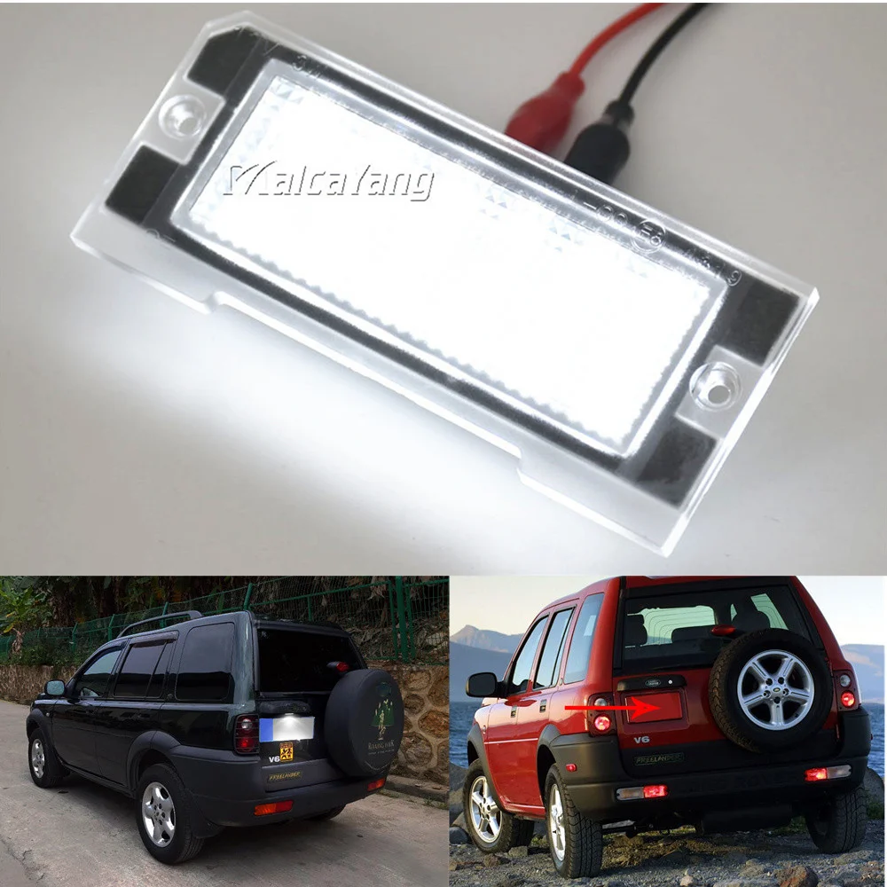 Beautiful-White-LED-License-Plate-Light-Number-Plate-Lamp-For-Land ...