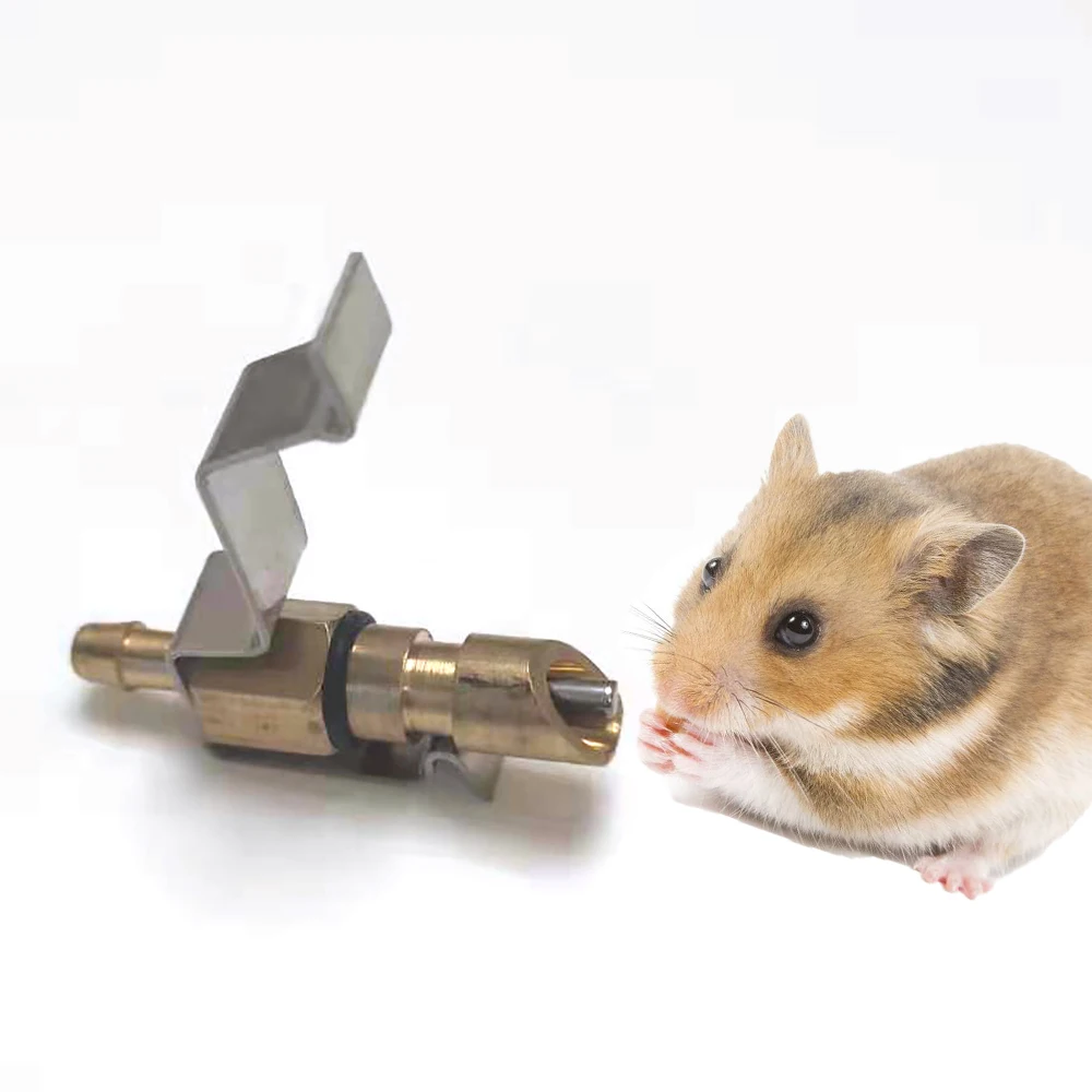 50PCS Small pets hamster rodent water nipple chinchila mice mouse rat ...