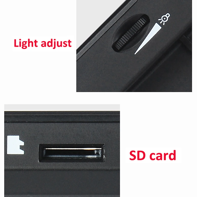 1000X USB Digital Microscope 4.3 Inch LCD Display VGA Microscope with ...