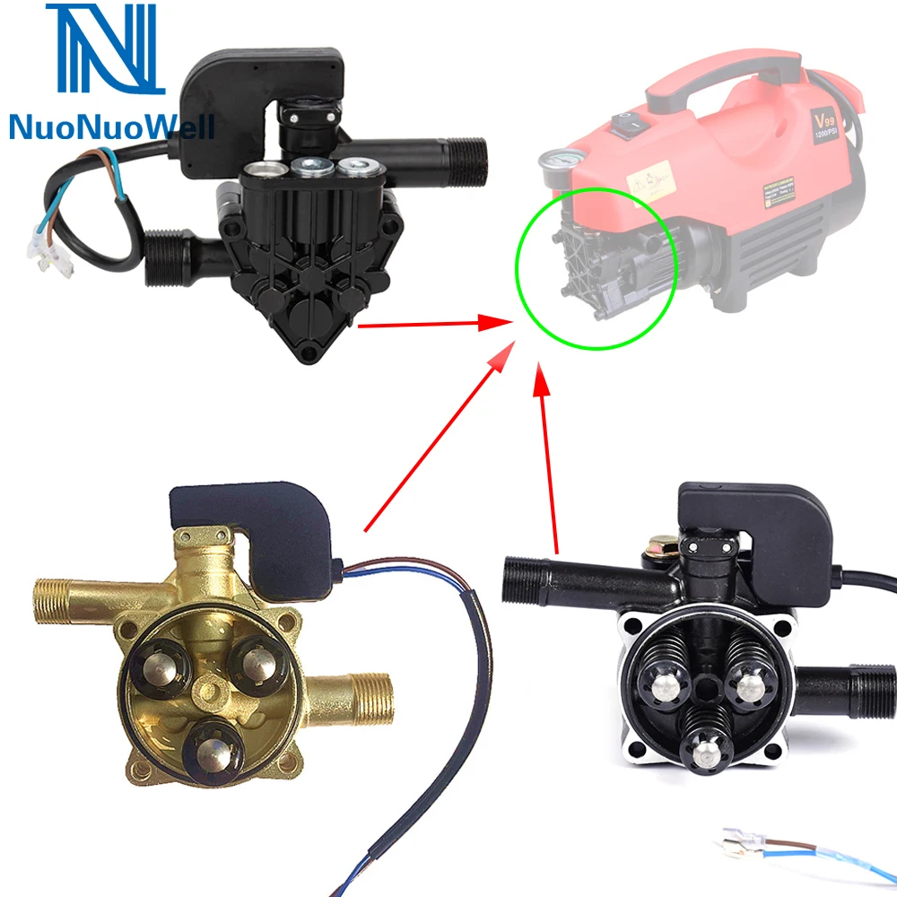 High-Pressure-Washer-Pump-Assembly-Household-Portable-Washing-Machine ...