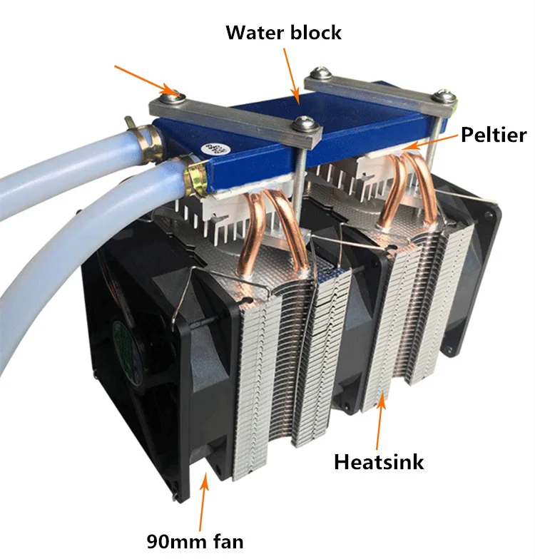 KOOLASON 12V 288W DIY dual-core semiconductor chip refrigeration PC CPU ...