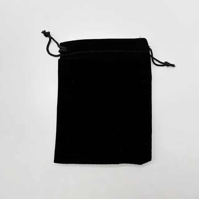 100pcs Velvet Pouch Velvet Bag Drawstring Jewelry Packaging Bags ...