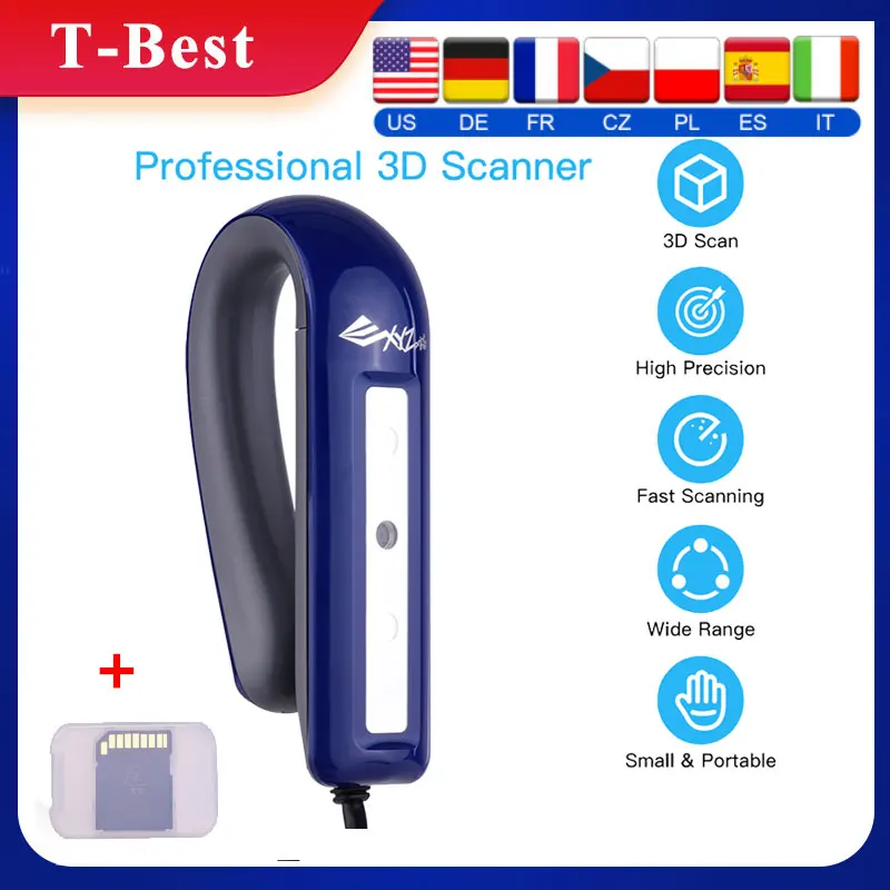 Xyzprinting Handheld Full Color 3d Scanner 2.0 3d Modeling Scanner High ...