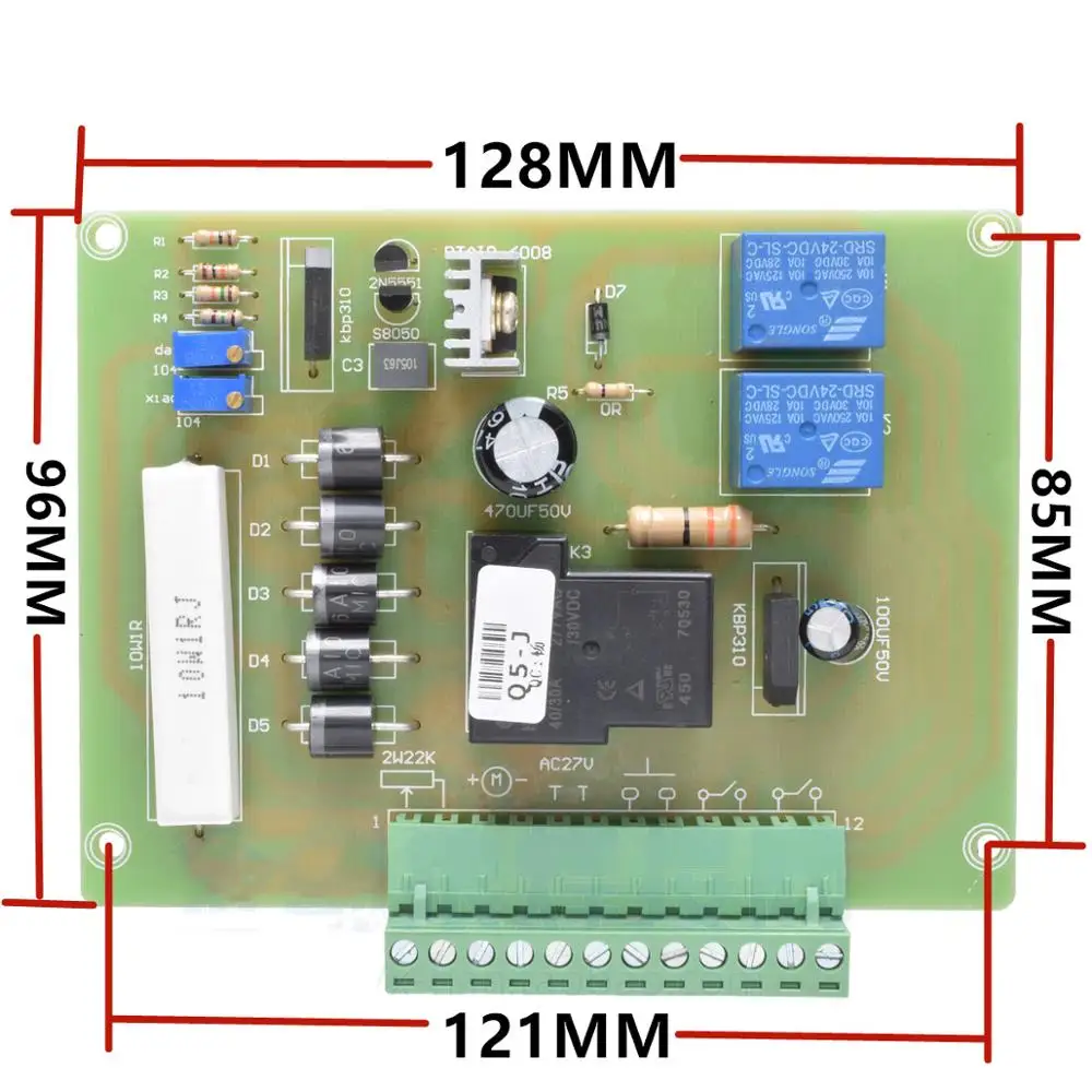 CO2 gas shielded welding machine main board control board modified ...