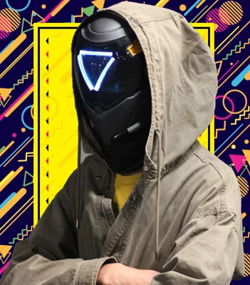 Overwatch Skin Masks Costume With LED Lights - AllCosplay.com