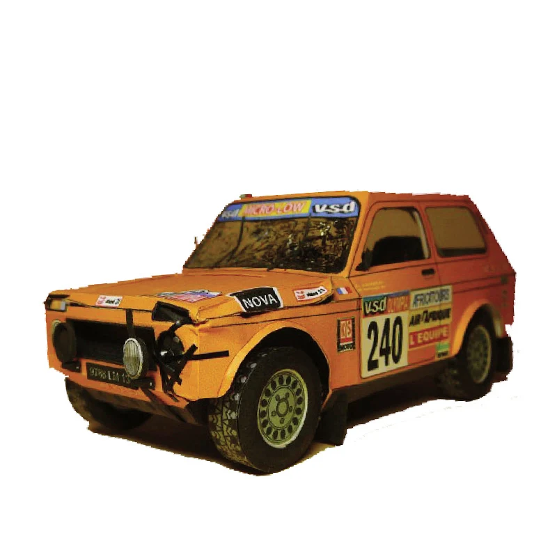 LADA-NIVA-1985-1-32-Dakar-rajd-samoch-d-wy-cigowy-Origami-sztuki-Mini ...